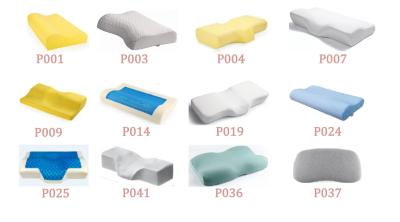 Cina Super Comfort Hypoallergenic Memory Foam Quadrato Mascherino Colletto Cuscino con Logo Personalizzato in vendita