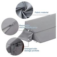 China Celebrities Pattern Adjustable Bed Headboard Wedge Pillow Bone 60 Neck Triangular Pillow for sale
