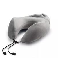 China 80 Thread Count Memory Foam U-Shape Neck Pillow for Supportive and Comfortable Travel for sale