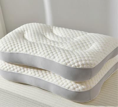 China Relaxing Cervical Spine Massage Pillow with Woven Cotton Cover and Soft Memory Foam for sale