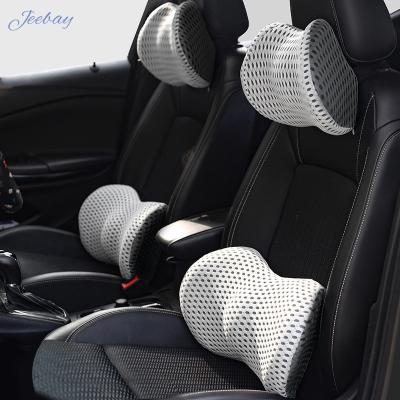 Cina 2022 Jourm Design Memory Foam Car Headrest Cuscino di supporto lombare allevia il mal di schiena in vendita