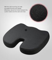 China Lightweight Memory Foam Back Support Cushion for Correct Posture in Car and Office for sale