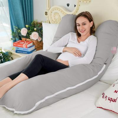 China Memory Foam Filling Material Custom U Shape Pregnancy Body Pillow for Pregnant Women for sale