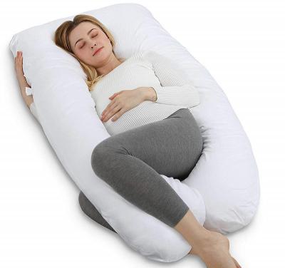 China Memory Foam Filling Material Custom U Shape Pregnancy Body Pillow for Pregnant Women for sale