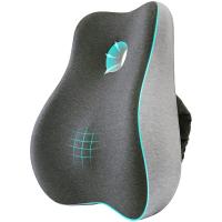 China Logo Custom Logo Accepted Ergonomic Memory Foam Lumbar Cushion Back Support for Office for sale