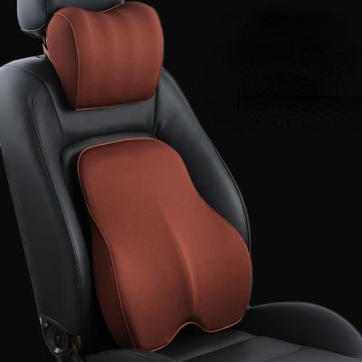 China Airplane Back Support Pillow Memory Foam Filling for Comfortable and Supportive Travel for sale