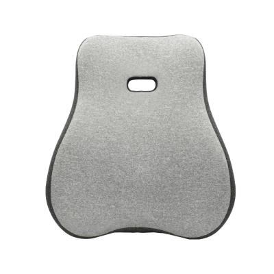 China Memory Foam Back Support for Office Chair Ergonomic Design Lumbar Support Pillow Cover for sale