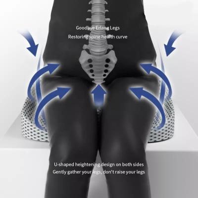 Cina cuscino per sedile in schiuma di memoria per ufficio e per uso domestico per un lento rimbalzo e un comfort ergonomico in vendita