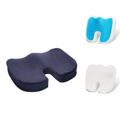 China 2023 U-shaped Memory Foam Seat Cushion for Sports Style Slow Rebound and Cool Gel Pad for sale