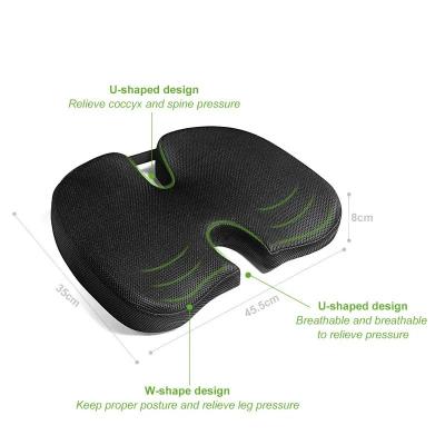 Cina Servizio di terapia cuscino di sedile in schiuma di memoria a forma di U per la manutenzione della salute ergonomica in vendita
