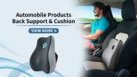 China Customized Memory Foam Lumbar Support Pillow for Office Ergonomic Back Cushion for sale