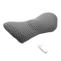 China Memory Foam Lumbar Back Support Cushion Cotton Filling Material for Improved Posture for sale