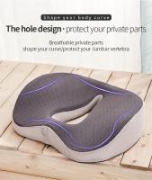 China Logo Custom Logo Accepted Memory Foam Seat Cushion for Pain Relief and Posture Support for sale