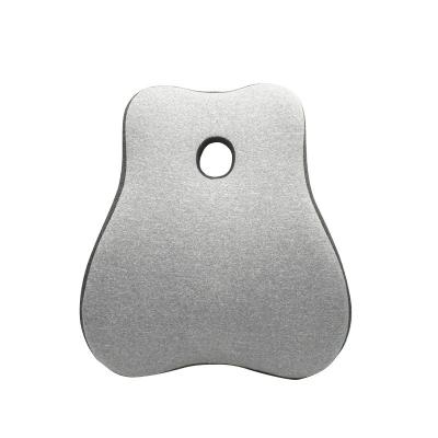 Cina Cuscino di supporto per la vita di cotone in schiuma da memoria ergonomica OBLONG personalizzato per ufficio e auto in vendita