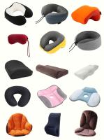 China Customized Logo Accepted 80 Memory Foam Travel Neck Pillow for Personalized Car Rides for sale