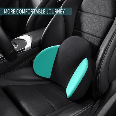 Cina Memoria Spuma Gel cuscino lombare per auto Home Office Chair Comodo supporto alla schiena in vendita