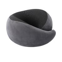 China Soft Memory Foam Neck Restraint O Neck Pillow for Aircraft and Office Solid Pattern for sale