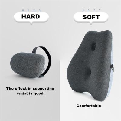 Cina 1 kg cuscino di supporto lombare in schiuma a memoria a colori personalizzato per seggiolini e sedie da ufficio in vendita