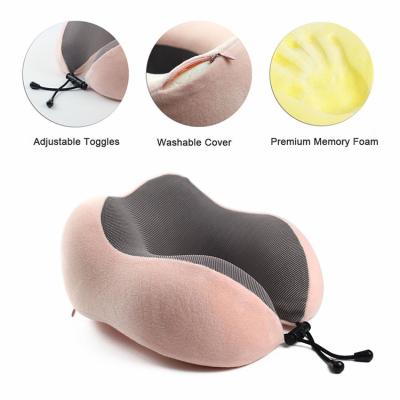 China Travel Pillow for Car Office Airplane Custom Comfortable U-Shape Neck Support Cushion for sale