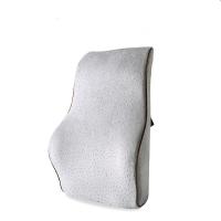 China Adjustable Back Pad Waist Pillow Lumbar Cushion Memory Foam Back Rest Support Cushion for sale