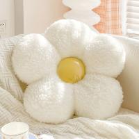 China Woven Multi-Function Decorative Throw Pillows for Living Room Space Cute Flower Cushion for sale