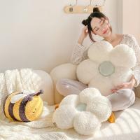 China Woven Multi-Function Decorative Throw Pillows for Living Room Space Cute Flower Cushion for sale
