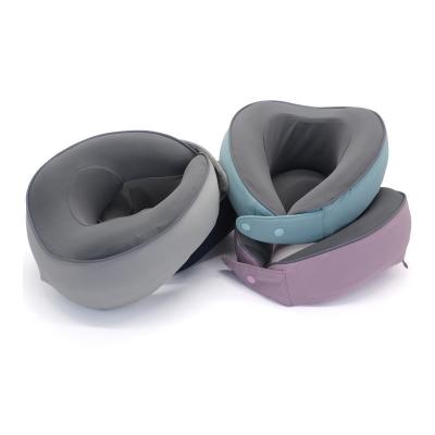 China Memory Foam U-shaped Neck Support Travel Pillow for Airplane Car Train Customization for sale