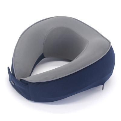 China Memory Foam U-shaped Neck Support Travel Pillow for Airplane Car Train Customization for sale