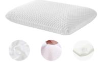 China Orthopedic Memory Foam Bed Pillow for Side Back Stomach Sleeper Cooling Case Adjustable for sale