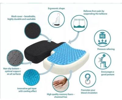 Cina Vivi un comfort senza pari con il cuscino del sedile ortopedico Coccyx in vendita