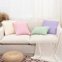 China Modern Geometric Embroidered Throw Pillow Case for Home Decor 100% Polyester Woven for sale