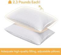 China NECK Support Cooling Cotton Cover Firm 3D Down Alternative Microfiber for Side Back for sale