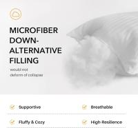 China NECK Support Cooling Cotton Cover Firm 3D Down Alternative Microfiber for Side Back for sale