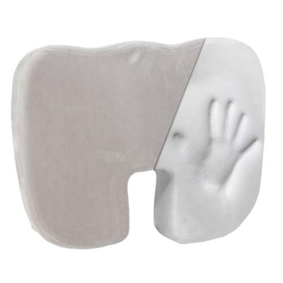 Cina Cuscino per seggiolini di auto in schiuma di memoria ergonomica nero Coccyx con logo e confezione personalizzati in vendita