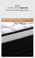 China Modern Bedroom Mattress with Honeycomb Breathable Structure and Double-layer Support for sale