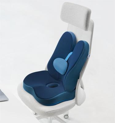China Almofada de suporte lombar de espuma de memória multifuncional personalizada para aliviar a dor nas costas à venda