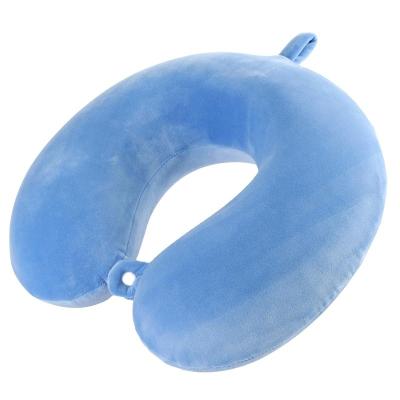 China Comfortable U-Shape Memory Foam Travel Pillow for Work and Travel in Different Colors for sale