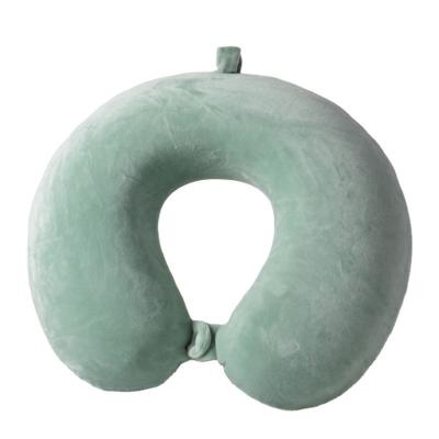China Comfortable U-Shape Memory Foam Travel Pillow for Work and Travel in Different Colors for sale