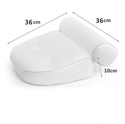 中国 医療機能 OEM 4D バスタブ ヘッドレスト 枕 ニット バスタブ 吸い込み 販売のため