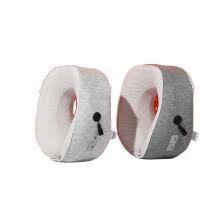 China Ergonomic Memory Foam Airplane Pillow with Multi-functional Bluetooth Music 23*21*11cm for sale