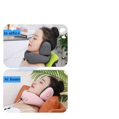China 2023 Travel Pillow with Anti-Static Neck Protection and Customized Wash Label Design for sale