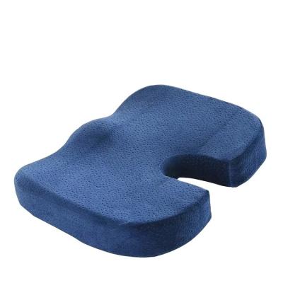 China Cusco de cadeira de carro de espuma de memória em forma de U de cor personalizada para condução confortável à venda