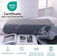 China Customized Color Adjustable Thin Memory Foam Cervical Pillow Perfect for Side Sleepers for sale