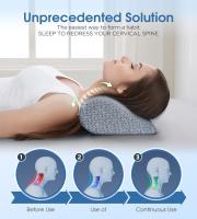 China ≥600TC Thread Count Density Memory Foam Neck Pillow for Bolster Support and Sleeping for sale