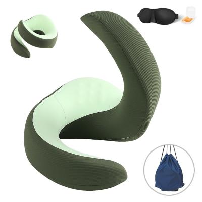Cina Cuscino di viaggio a forma di U personalizzabile per una personalizzazione confortevole del viaggio in aereo in vendita