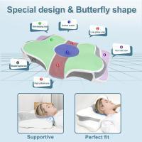 China NECK Pain Relief Solution Memory Foam Contour Pillow for Side Back Stomach Sleeper for sale