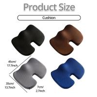 China Comfortable Memory Foam Chair Cushion U-Shape Office Seat Pad for Back Coccyx Support for sale