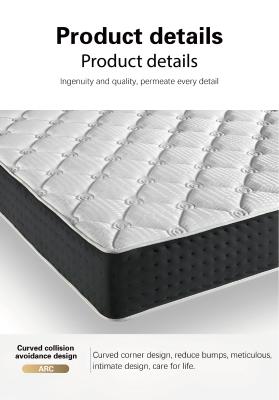 China Ervaar Zero Pressure JOURM Slow Rebound Gel Memory Foam Matras voor uw slaapkamer Te koop