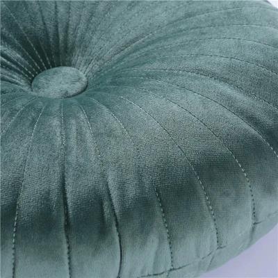 Cina 40x40 cm cuscino tatami rotondo con copertura rimovibile e lavabile in colore solido in vendita