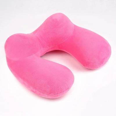 China Inflatable U-shaped Travel Pillow Portable Neck Protection for Comfortable Journeys for sale